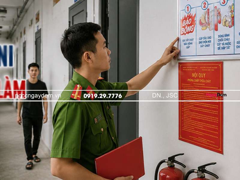 Quy định về PCCC đối với nhà trọ theo nghị định mới nhất